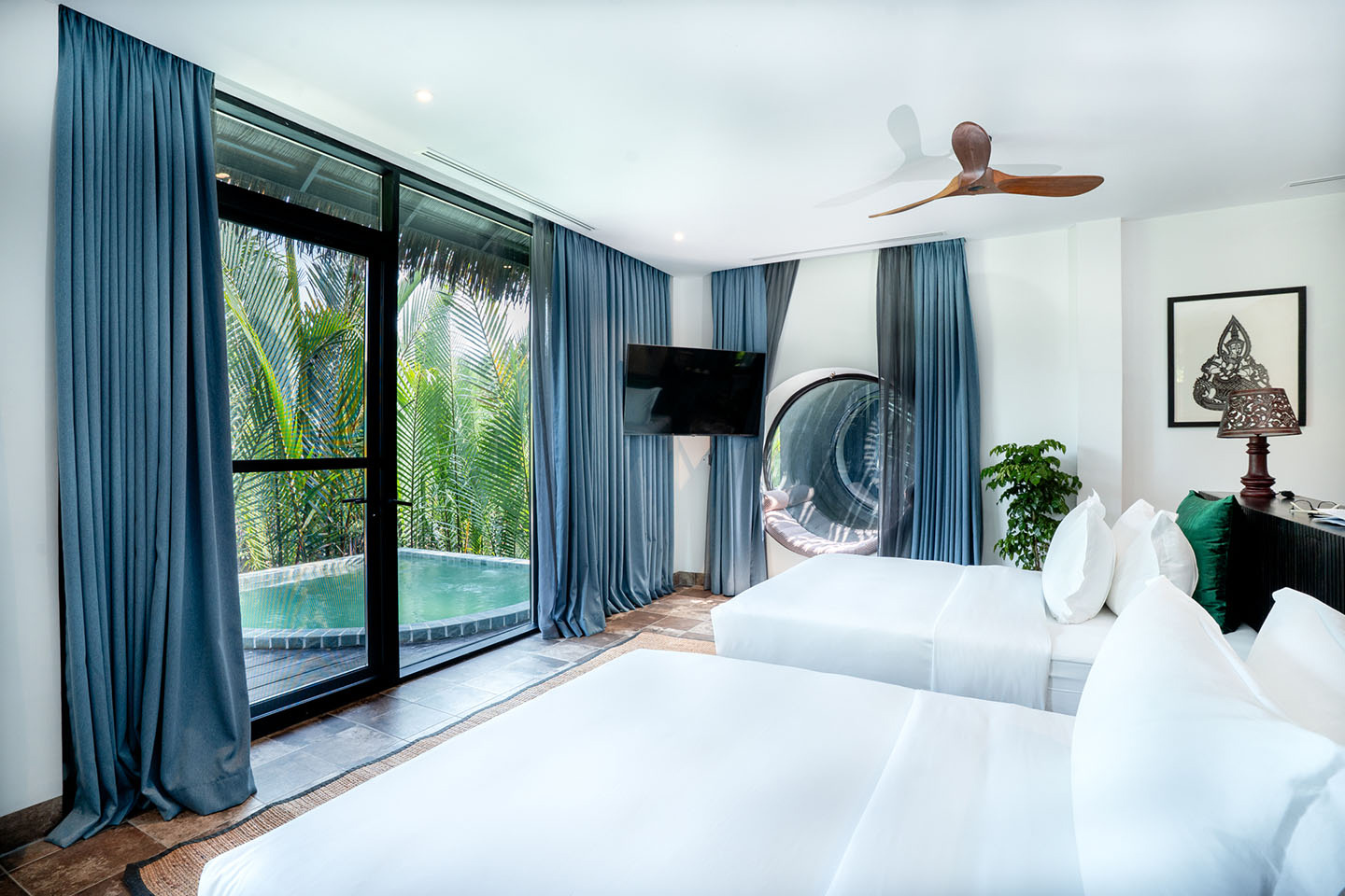 Suite Private Pool Family Villa - RiverTree Villa & Resort, Kampot ...